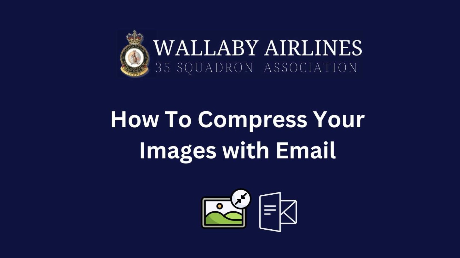 How to compress images using outlook